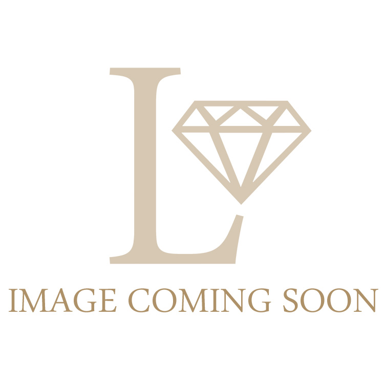 Diamond Trilogy Ring Bezel/Rub-Over Set 0.55ct, 18k Gold